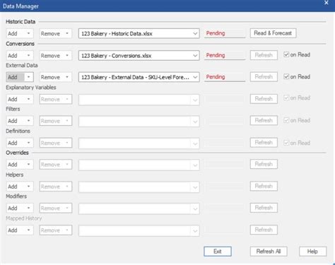Generating The Forecast Forecast Pro