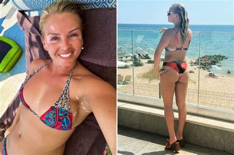 Stunning Leonna Mayor Is Body Goals In A Bikini As Itv Racing Star