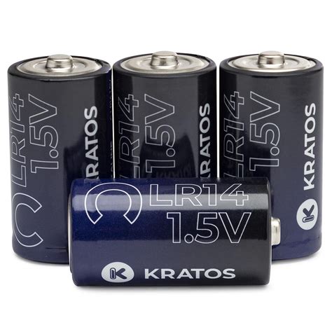 Kratos Power High Performance Ultra Alkaline C Cell Batteries Pack Walmart