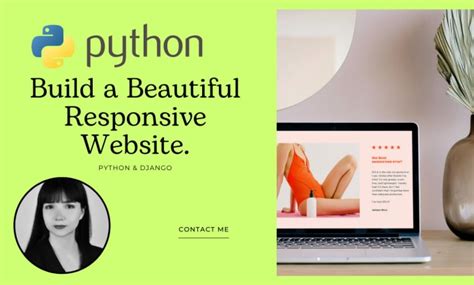 Build A Beautiful Responsive Website With Python By Selintunr Fiverr