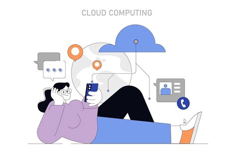 cloud computing innovation illustration 45374819 vector art at vecteezy