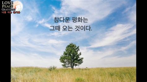 나를아는즐거움 평화 짧지만 좋은 글귀 인생 조언 인생 명언 글귀 좋은 문구 힐링 음악 명상 음악