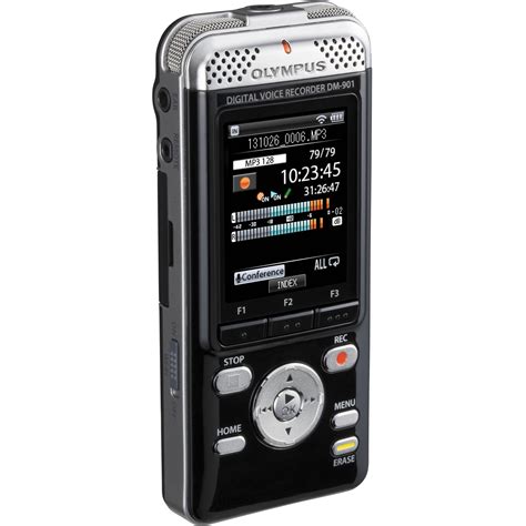 Olympus 4GB DM-901 Digital Voice Recorder V407141BU000 B&H Photo