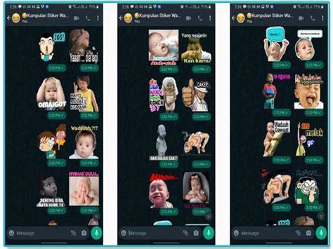 Stiker Di WhatsApp Yang Bikin Chat Lebih Seru Dan Ekspresif