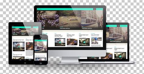 Responsive Web Design Wordpress Theme Web Template System Bootstrap Png