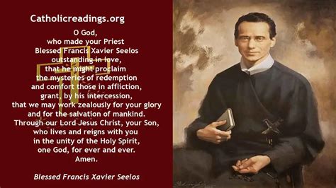 Blessed Francis Xavier Seelos Feast Day October 5 2024 Catholic