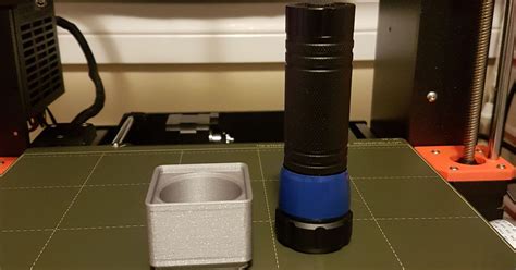 Uv Flashlight Holder Gridfinity By Geojoh Download Free Stl Model