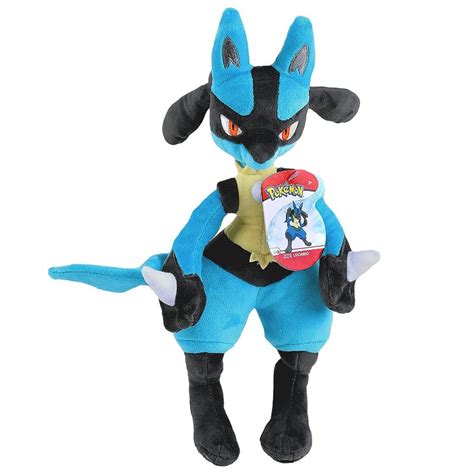 Peluche De Lucario N°1 Peluches Oficiales Mexico
