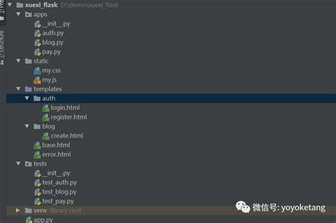Flask 学习 16项目设计与蓝图的使用 腾讯云开发者社区 腾讯云