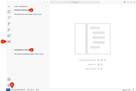 posit workbench extension in vs code posit workbench documentation