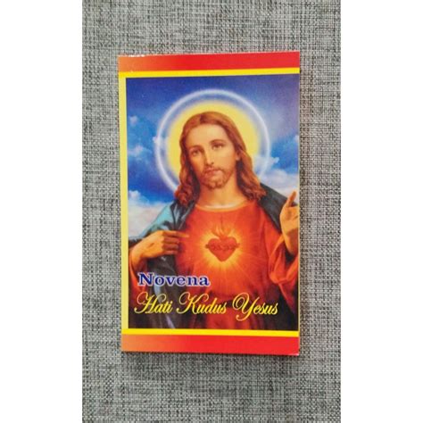 Jual Buku Mini Doa Novena Hati Kudus Yesus DKK029 Shopee Indonesia