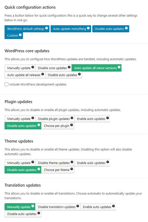 WordPress म Automatic Updates Disable कस कर InHindiHelp