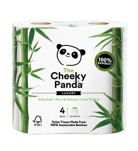 Bambusz WC papír Cheeky Panda