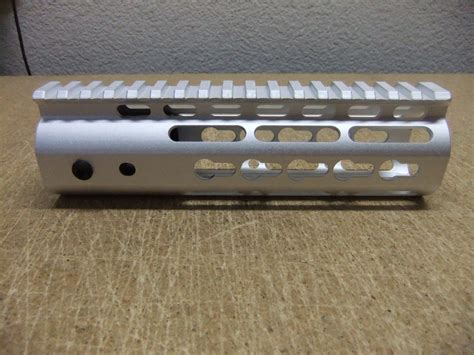 7 Inch Ar15 Ar 15 Ar Ultra Light Slim Bare Aluminum Keymod Free Float