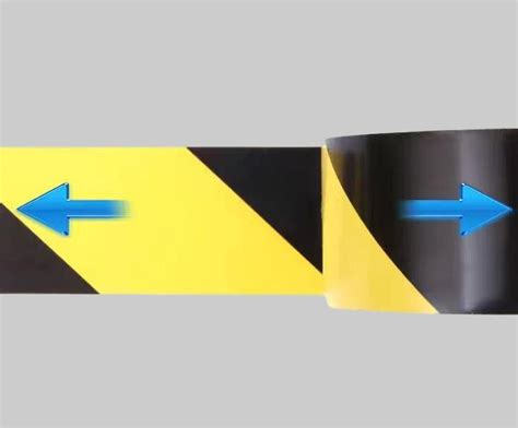 Caution Tape Warning Reflective Barrier Pvc Floor Marking Safety