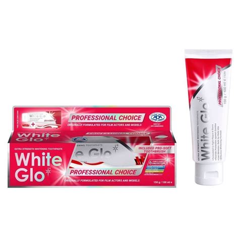 White Glo Toothpaste Professional Choice 150g Big W