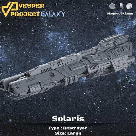 3d Printable Solaris By Vesper Project