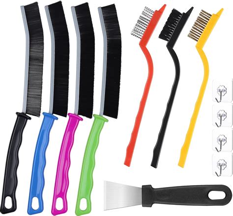 Amazon Hard Bristle Crevice Cleaning Brush Set Multifunctional