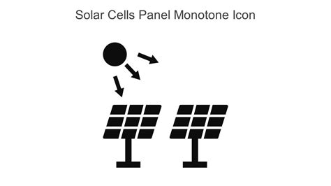 Solar Cells Panel Monotone Icon In Powerpoint Pptx Png And Editable Eps Format Ppt Template
