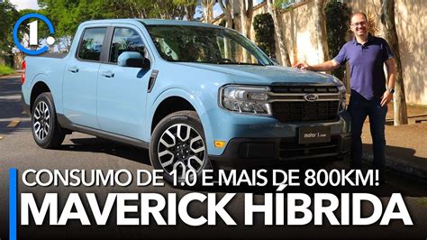 Teste Ford Maverick Hybrid Consumo De Carro Popular E Autonomia De