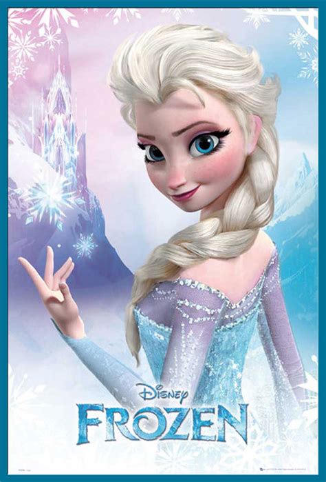 Frozen Elsa Disney Die Eiskönigin Pink Völlig Unverfroren Poster Ebay