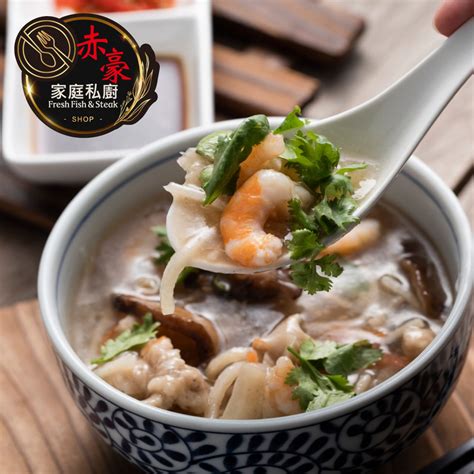 赤豪家庭私廚 經典古早味干貝蝦仁海鮮羹2包 1000g10 包 豪鮮食品
