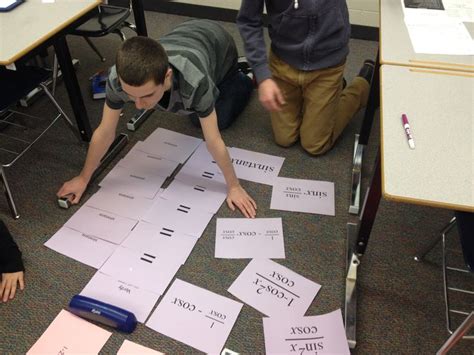 Trig Verification Through Collaboration Hands On Activities