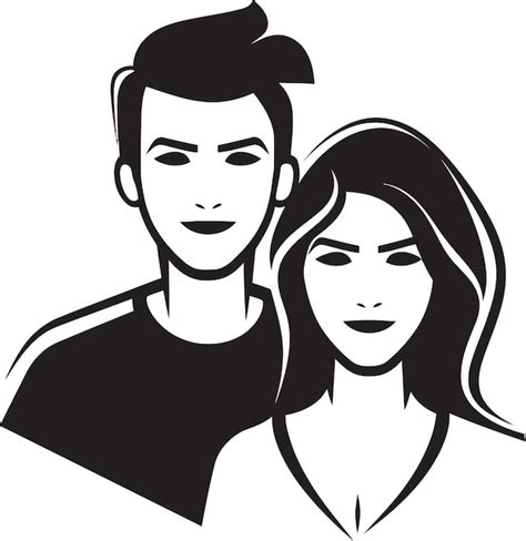 Premium Vector Narrative Rhythms Dynamic Couple Illustrations