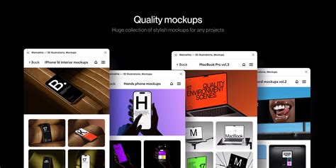 Wannathis — 3d Illustrations Mockups Figma