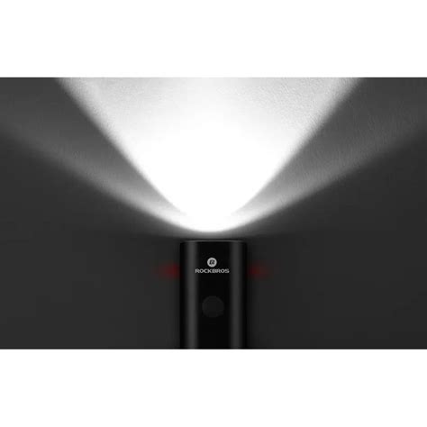 Rockbros YQ-QD400LM kerékpár lámpa, LED, 2000 mAh, USB töltés ...