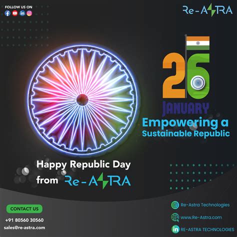 Re Astra Technologies Pvt Ltd On Linkedin Sustainablepower Republicdaycelebration