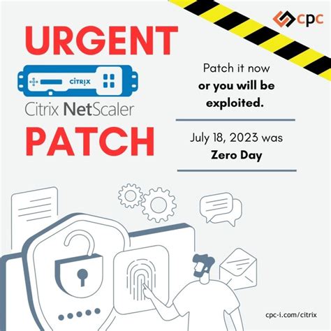 Mark Kitson On Linkedin Urgent Citrix Netscaler Security Patch Notice