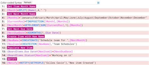 Updating Items With Monthly Names Special Workflows Use Cases Monday Community Forum