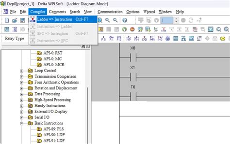 Introduction To DELTA PLC Software DELTA PLC Software WPLSOFT