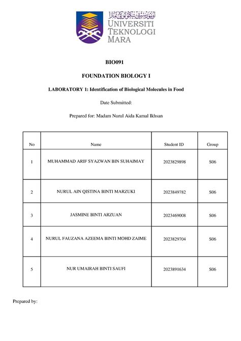 Bio Lab Report Exp 1 Goodluck Folks Bio Foundation Biology I