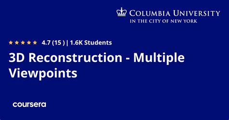 3d Reconstruction Multiple Viewpoints Coursya