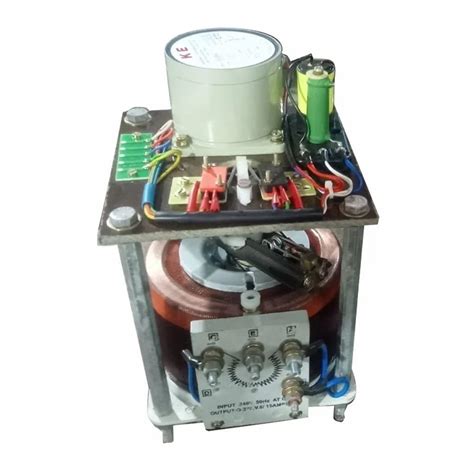 5 Kva Single Phase Variac Transformer At ₹ 6000 Single Phase Variac Autotransformer In New