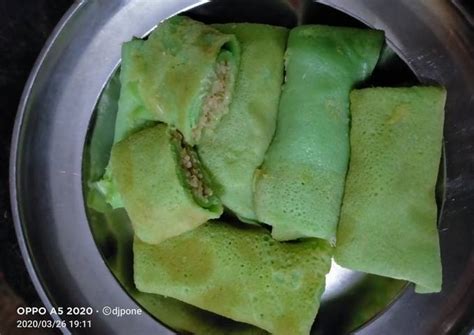 Resep Dadar Gulung Isi Kelapa Dadakan Oleh Erica Christina Cookpad