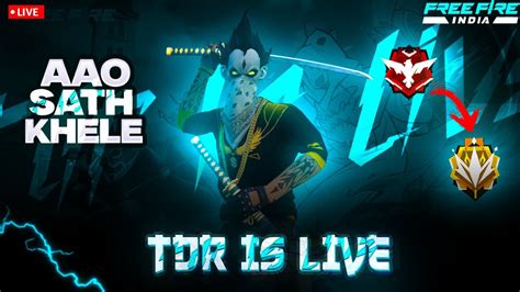 Live CS Rank Push With TDR Team Code ShortLive FreeFireLive YouTube