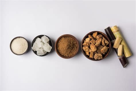 Premium Photo Indian Varieties Of Sugar By Products Of Sugarcane Or