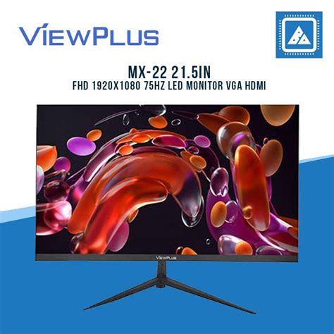 Viewplus Mx 22 215 Led Fhd Monitor Wlmnt 2xvga Hdmi Bluearm