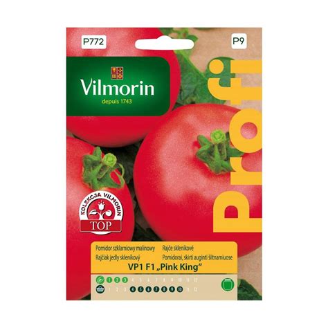 POMIDOR PINK KING F1 15Z VILMORIN SZKLARNIOWY 5907617320666 Cena
