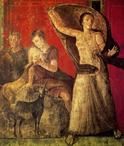 ARTE ROMANO Danza en honor de Baco Tras la bacante una ménade