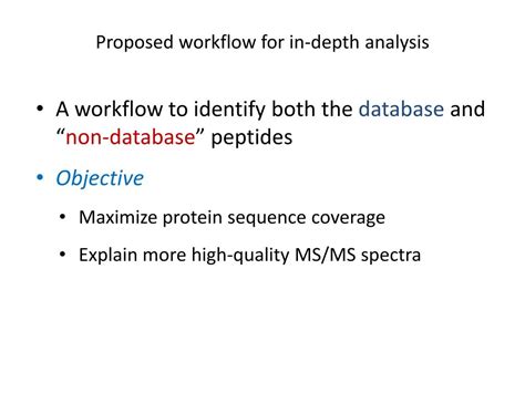 PPT In Depth Analysis Of Protein Amino Acid Sequence And PTMs With