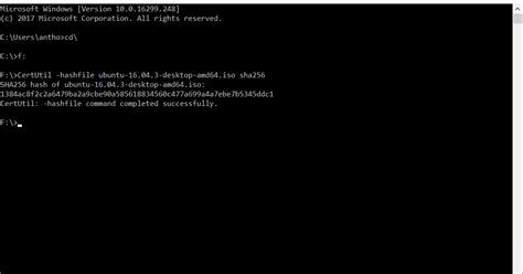 sha256 checksum in windows quick version