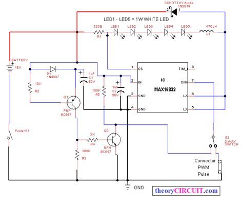 Led Lighting Circuit Diagrams Circuit Diagram