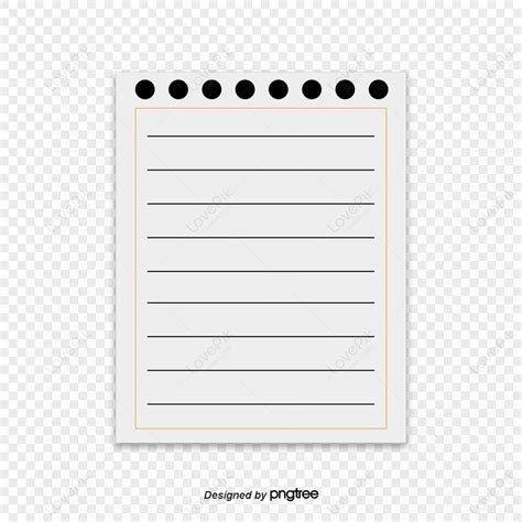 양식 용지형태일기 펜일기장 Png 일러스트 무료 다운로드 Lovepik