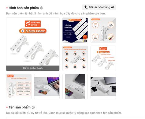 Ổ Cắm điện 2500w Anhome G Series đa Năng Tích Hợp Usb Type C 12w Tinhanh Setup