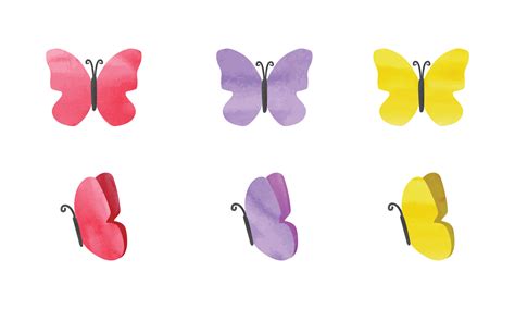 Simple Paintings Of Butterflies