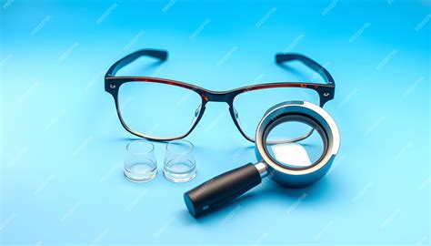 Optical Trial Frame With Eyeglasses Set For Contact Lenses And